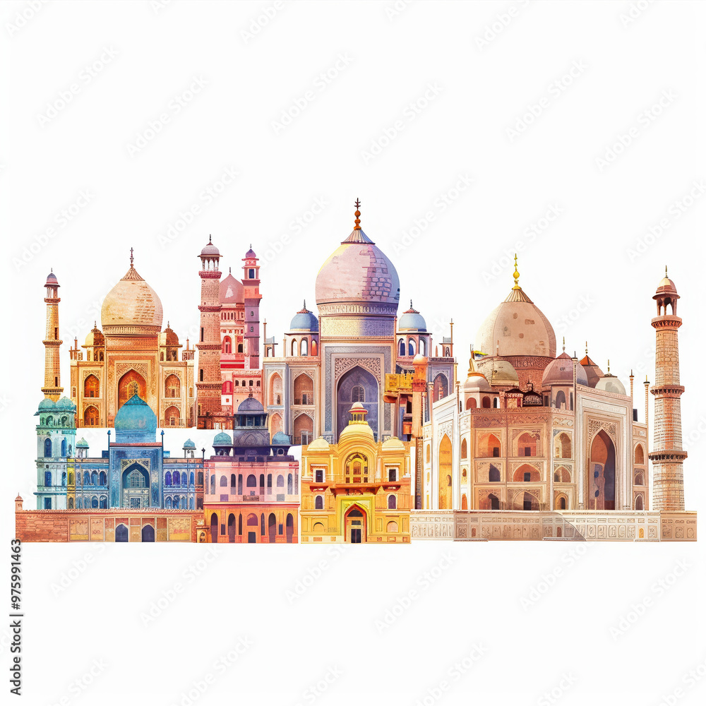 india monuments landmarks architecture famous historical heritage ...