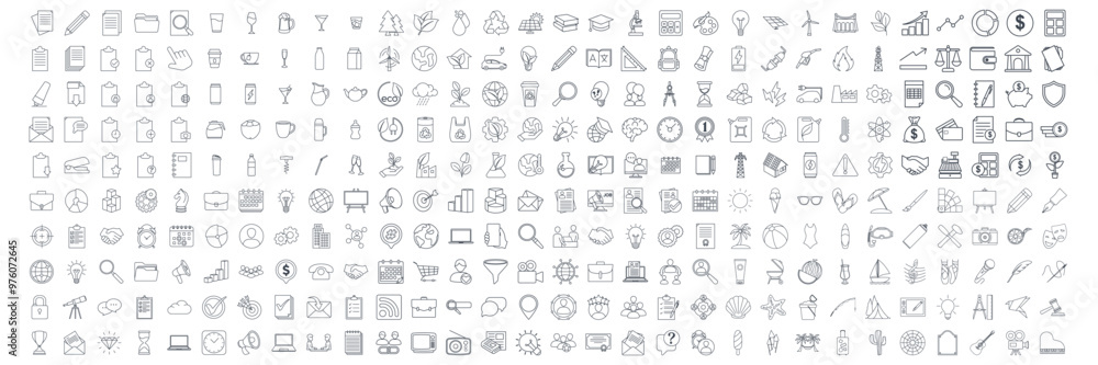icon pack symbol template for graphic and web design collection logo ...