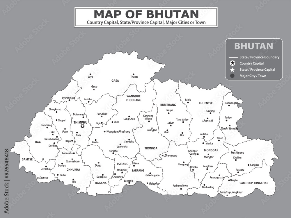 Geography Political map. Political map of country with capital ...