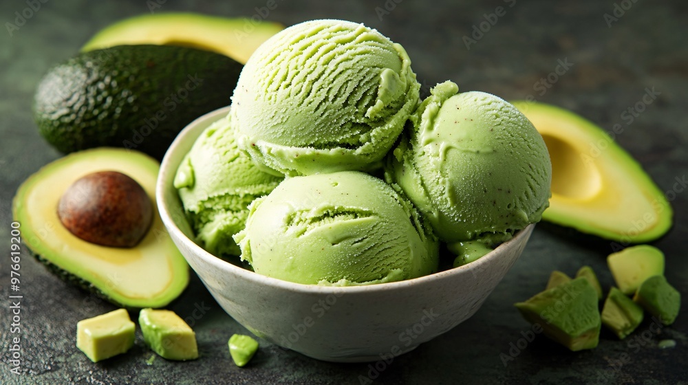99. Delicious avocado ice cream made from South African avocados ...