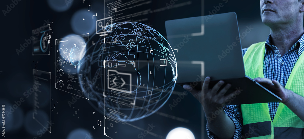 Software engineering using computer laptop designing programming code ... Software engineering using computer laptop designing programming code ...