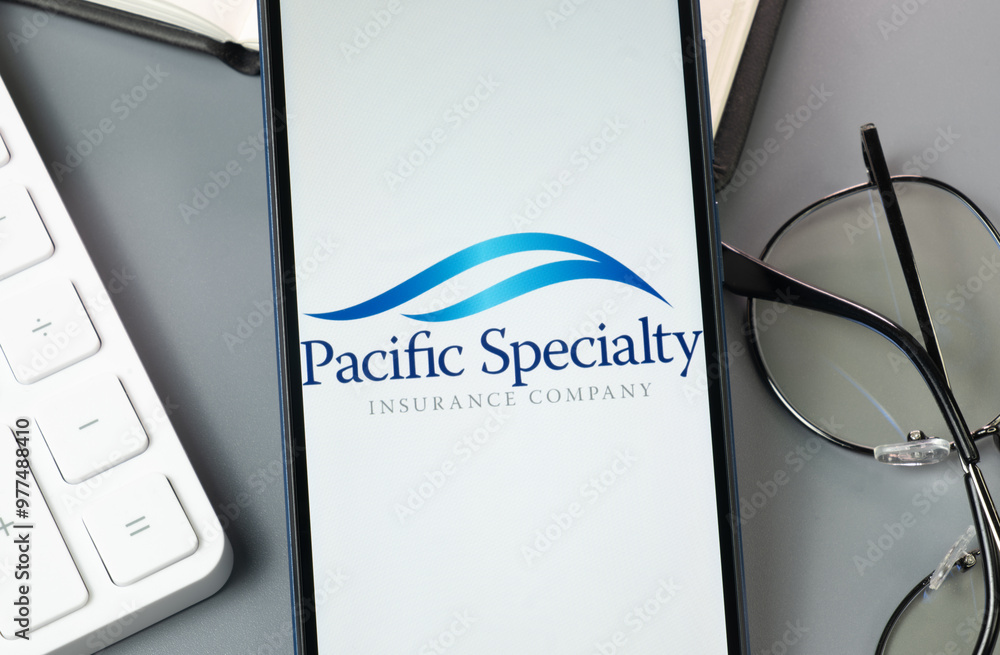 New York, USA - 30 August 2024: Pacific Specialty Logo on Phone Screen ...