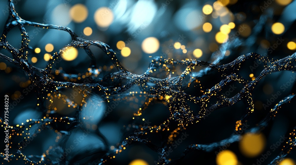 Pathogens Bacteria under a microscope, background of microbiology ...