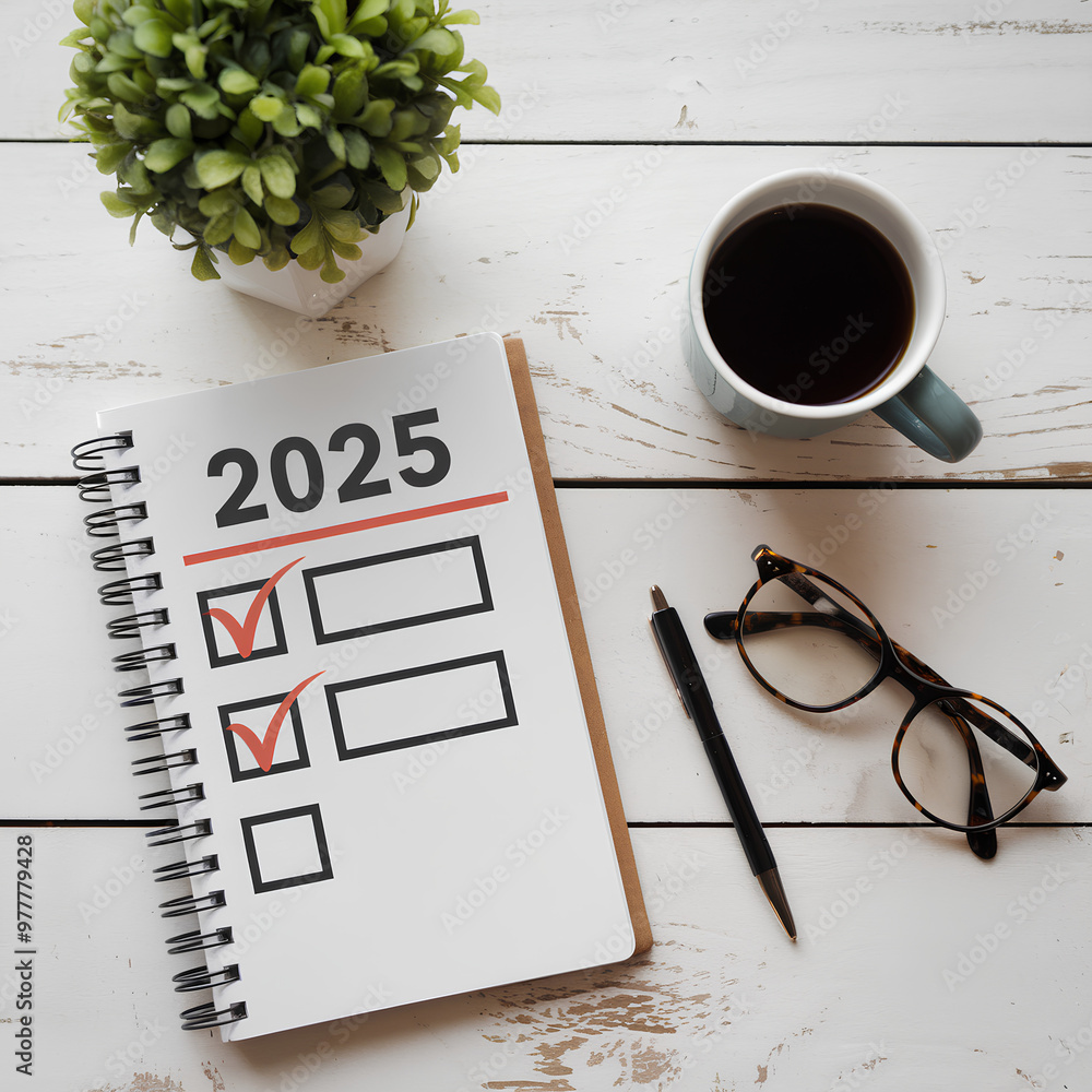 2025 to do checklist, things to plan in 2025 and staying motivated ...