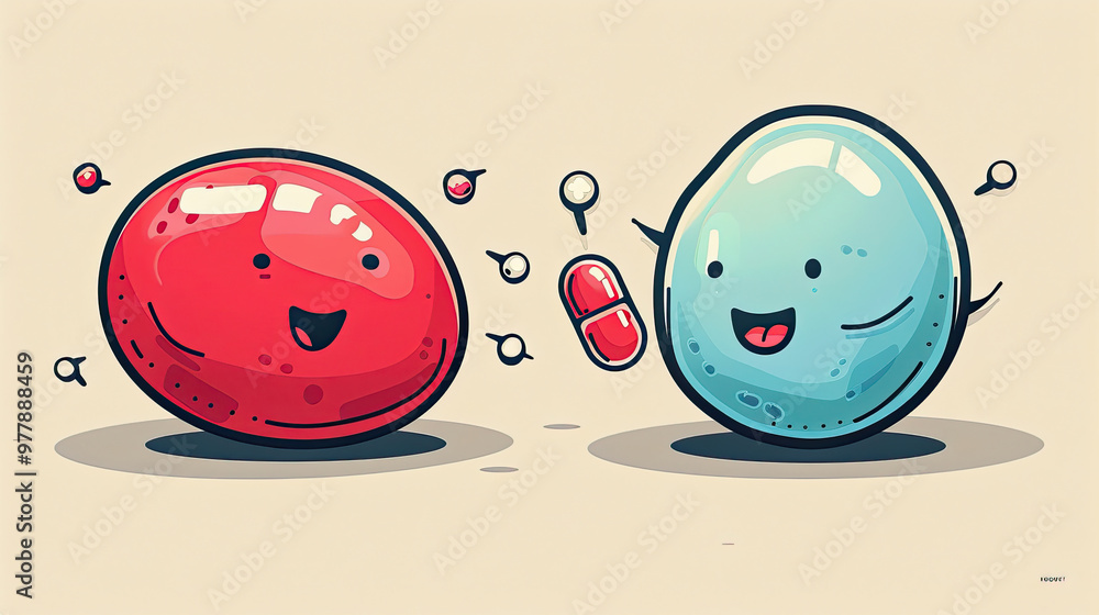 Red Blue Vein Vascular Health Business logo Design Red blood cell ...