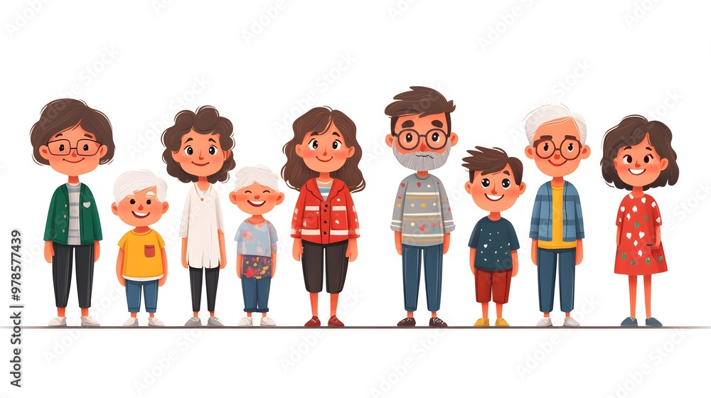 Multi-Generational Design Create a shirt that represents the various ...