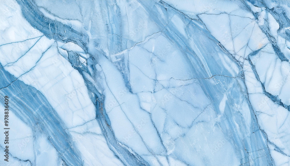 Sky blue marble texture background, natural breccia marble tiles for ...