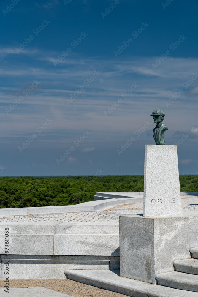 Kitty Hawk, North Carolina - September 1, 2024: Wright Brothers ...