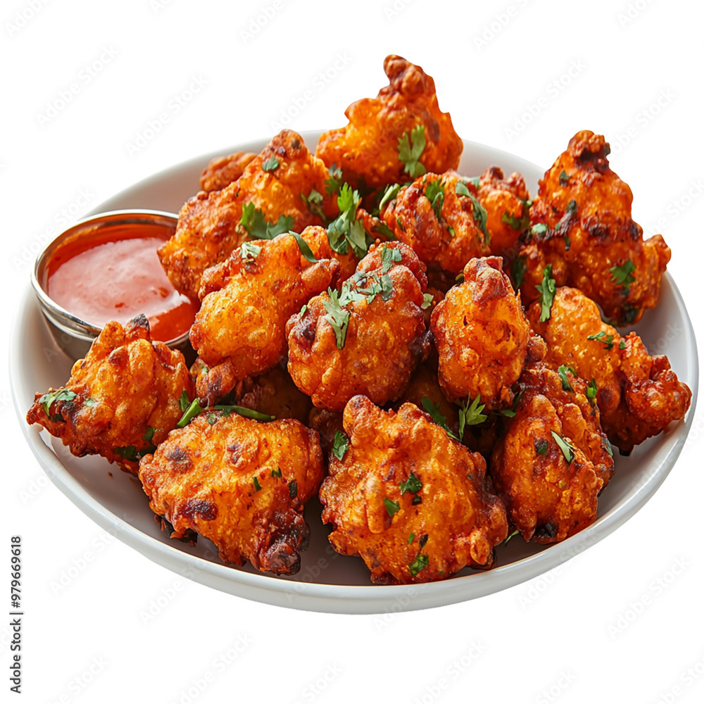 Pakora isolated on transparent background.png Stock Photo | Adobe Stock