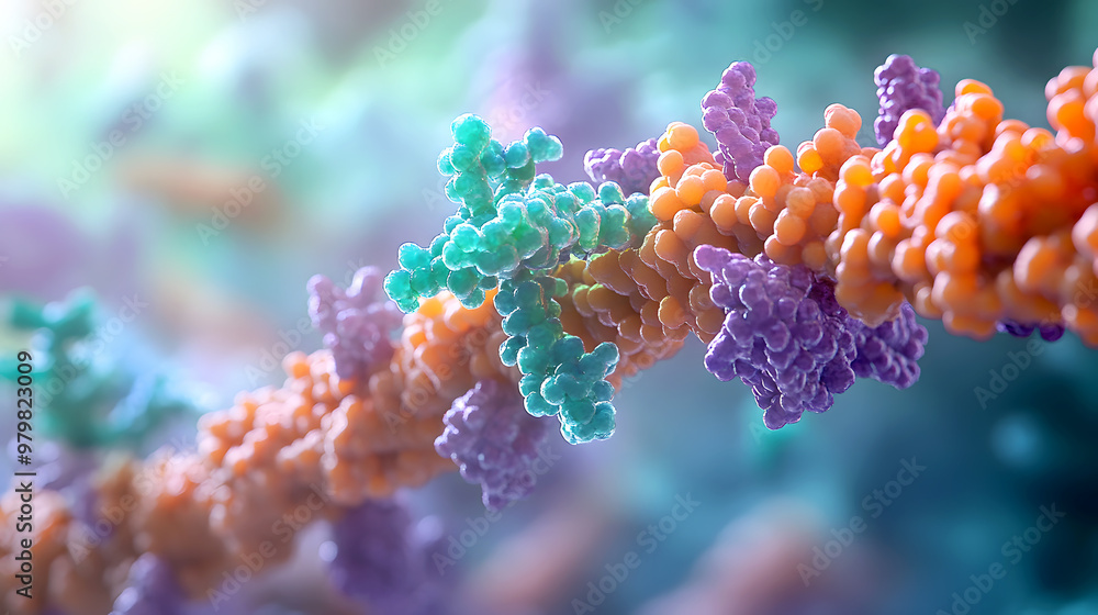 Enzyme-substrate interaction/ Illustration of an enzyme’s active site ...