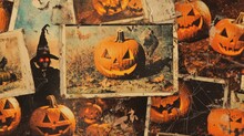 Vintage Halloween Collage Free Stock Photo - Public Domain Pictures