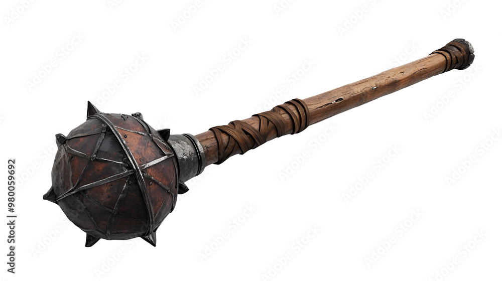 Realistic Style Medieval Style Mace Ancient Mace Melee Weapon Cold ...