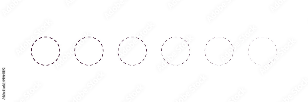 incentive outline icon. Linear vector from user interface concept. 6 different line style ...