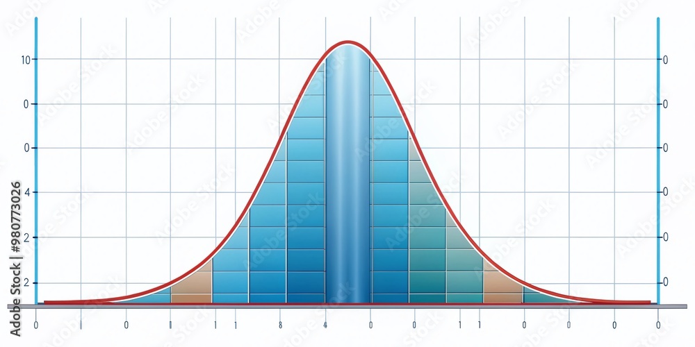 A graph with a symmetrical bell-shaped curve illustrates normal ...