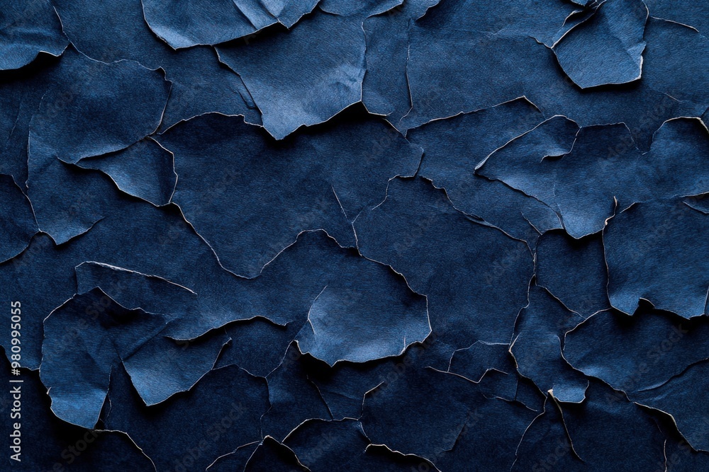 Navy Blue Paper Texture Background. Dark Blue Cardboard Textured ...