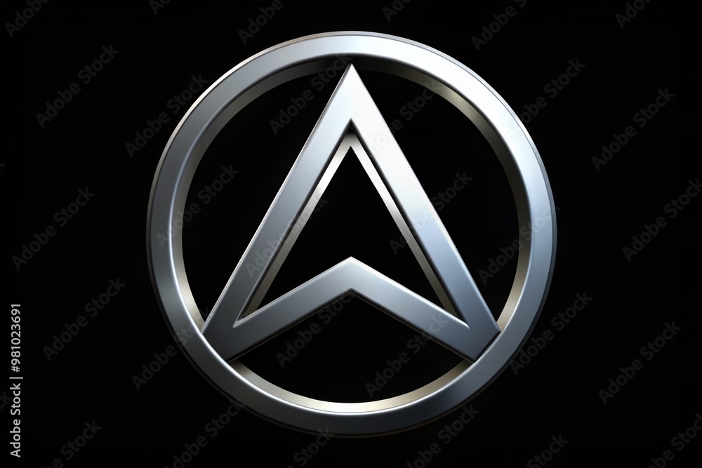 Stock-Illustration „Stylized alphanumeric symbol featuring ...
