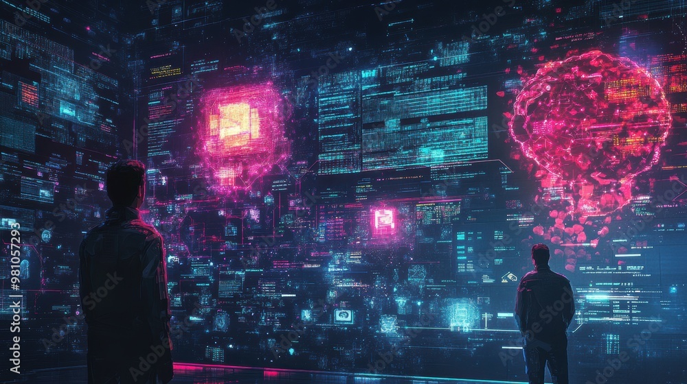 escreen infographic visualizing the exponential growth of AI-generated ...