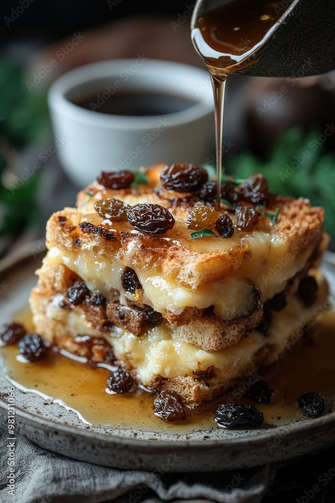 Capirotada - A Mexican bread pudding made with layers of toasted bread ...
