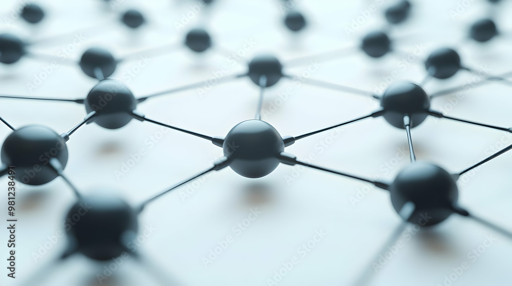 3D Cartoon Neuron Network Icons for Predictive Algorithms: Dynamic Data ...