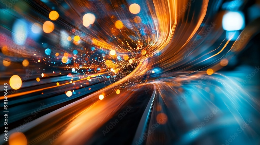 Abstract experimental surreal photography combines city and vehicle ...