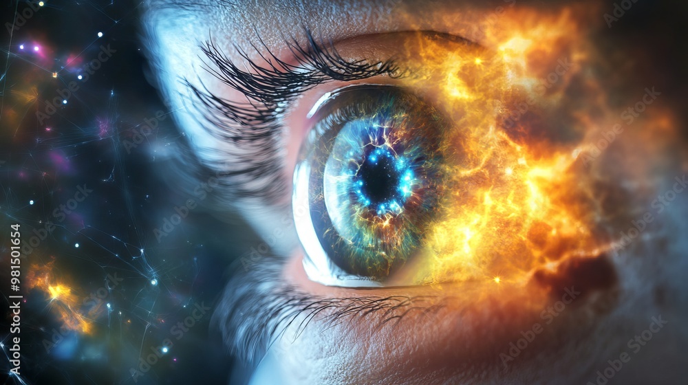 Atomic particles, the fundamental building blocks of matter, interact ...