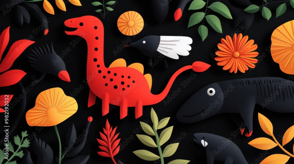 Illustrated infographic showcasing the incredible diversity of animal ...