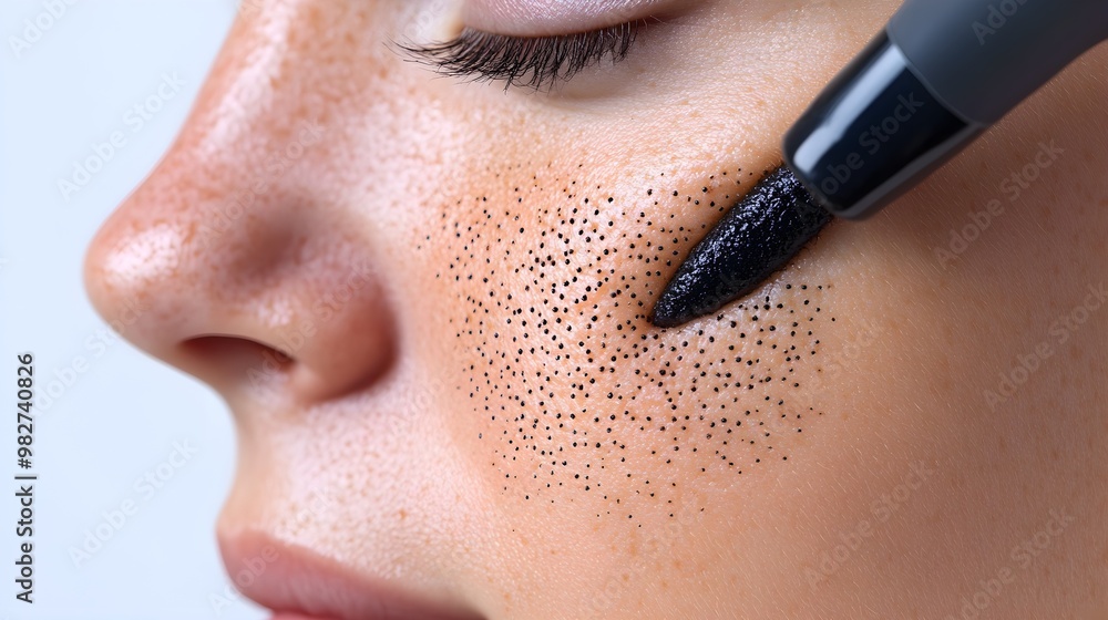 Blackhead treatment infographic showing detailed steps--cleaning ...