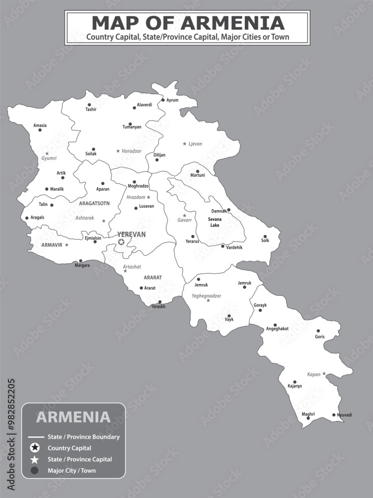 Geography Political map. Political map of country with capital ...