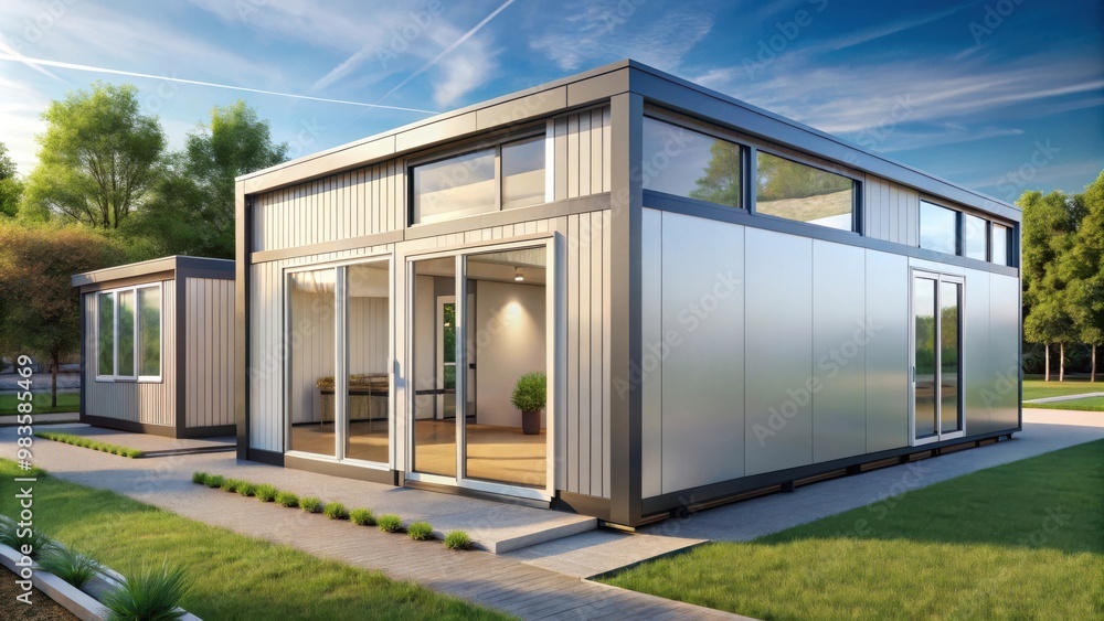 Modular prefabricated building system with streamlined construction ...