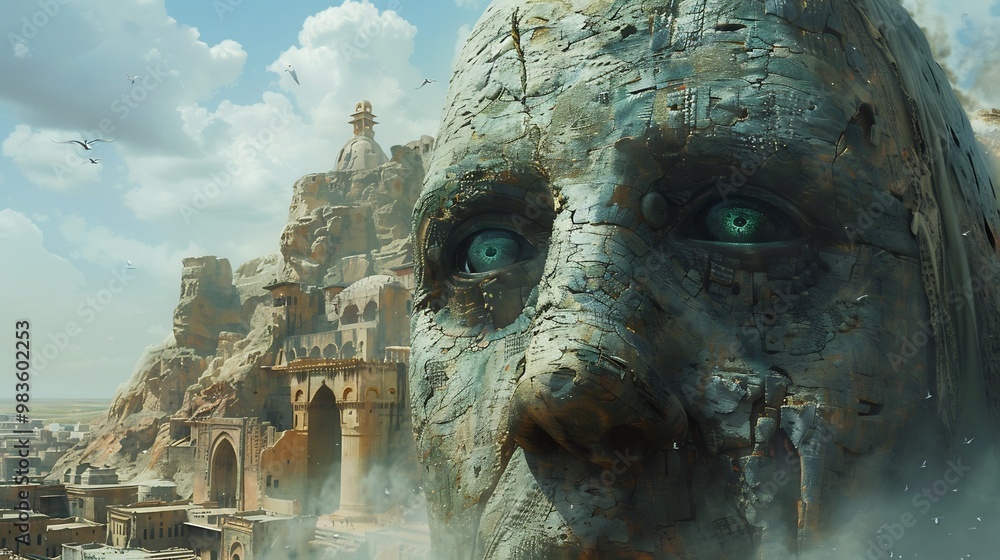 Myth of the Golem a clay figure brought to life ancient Jewish folklore ...