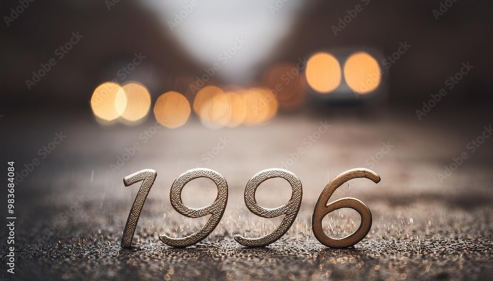 1996: A Symbol of Nostalgic Memories and Milestones Stock Illustration ...