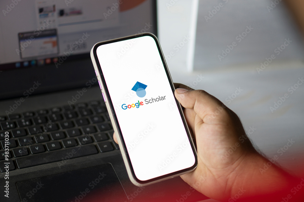 Dhaka, Bangladesh, Google Scholar logo is displayed on smartphone ...