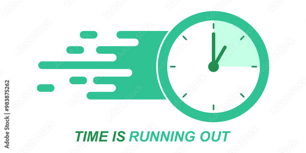 time is running out, editable stopwatch, counter timer, deadline. alarm ...