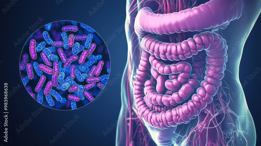 Ilustración de Stock A detailed scientific illustration depicting the ...