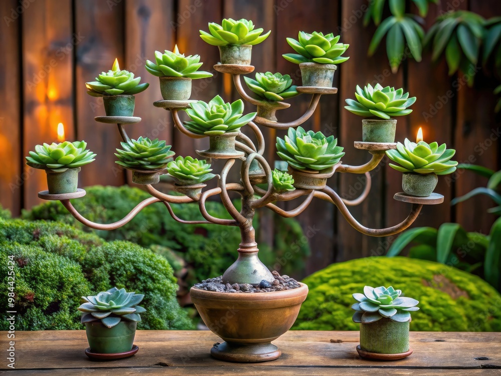 This succulent's twisted, spiky form and distinctive candelabra-like ...