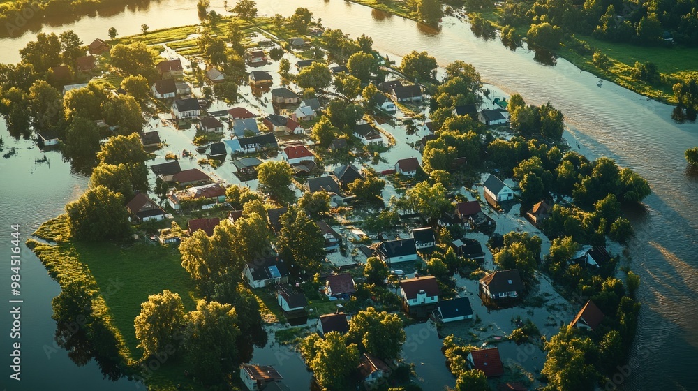 Flood Resilience, a vivid portrayal of river ecosystems impacted by ...