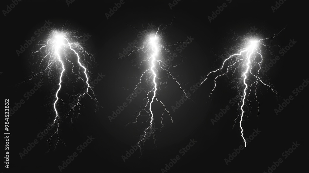 Ilustración de Stock An animated sprite sheet depicts realistic white ...