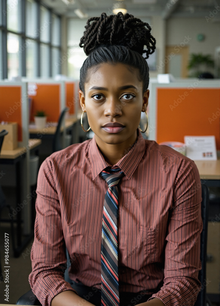 trans gen z HR representative who is sitting, employee recognition at ...