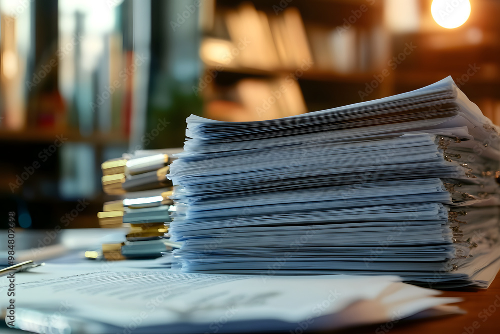 Tax-exempt status application and financial record keeping documents ...