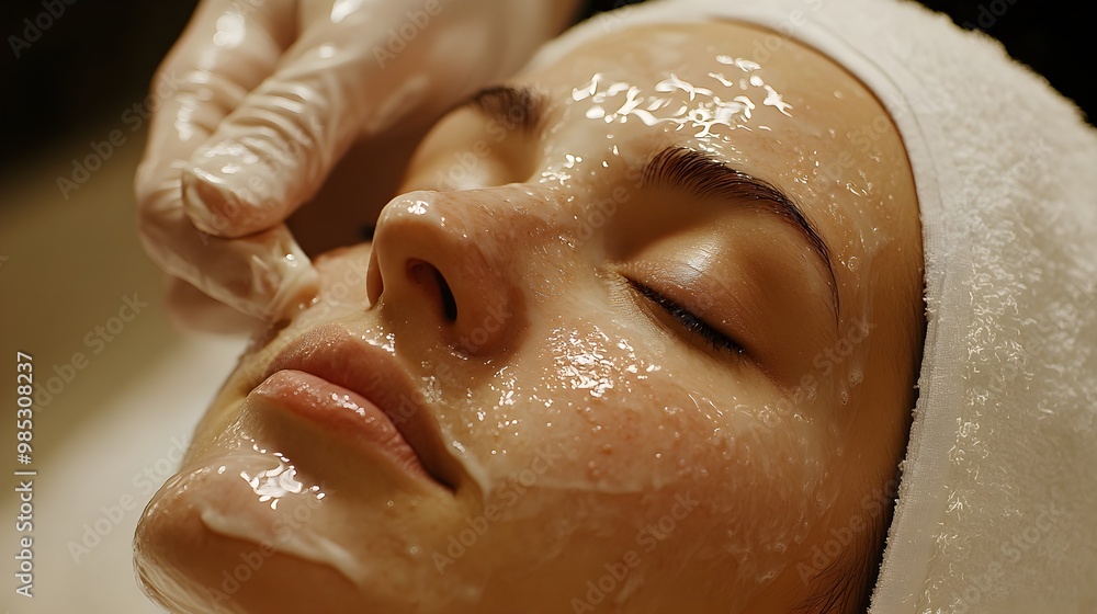 Step-by-step video of a blackhead facial, featuring skin with blocked ...