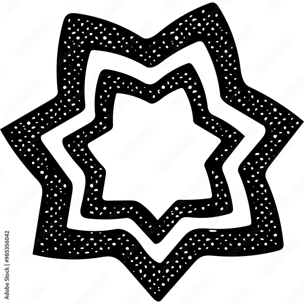 Ornamental Flower-Bold Outline Flower SVG-Vector Floral Clipart &Comic ...