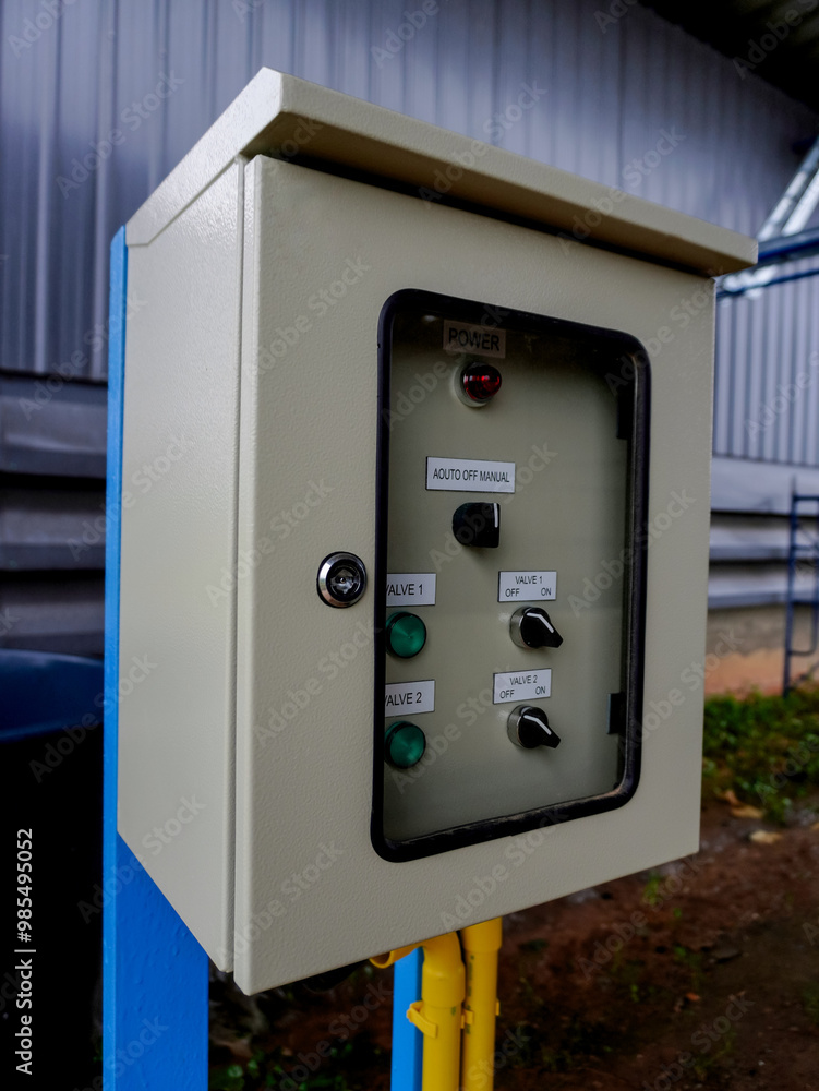 Electrical control cabinets placed inside buildings. Images for ...