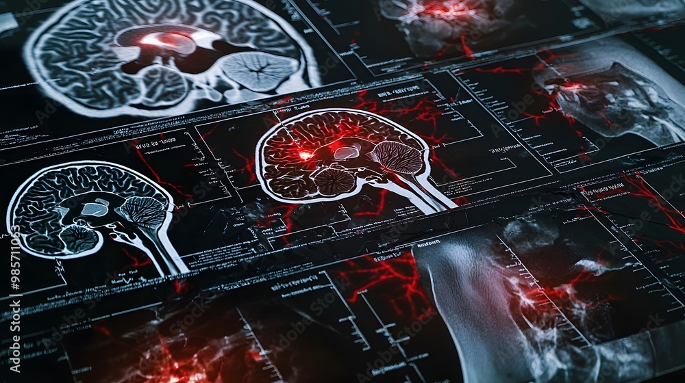 Warning Signs Collage: Montage of images—face drooping, arm weakness ...