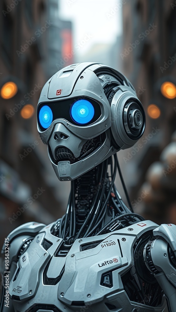 Almost Normal looking scene featuring the future of the workforce ...