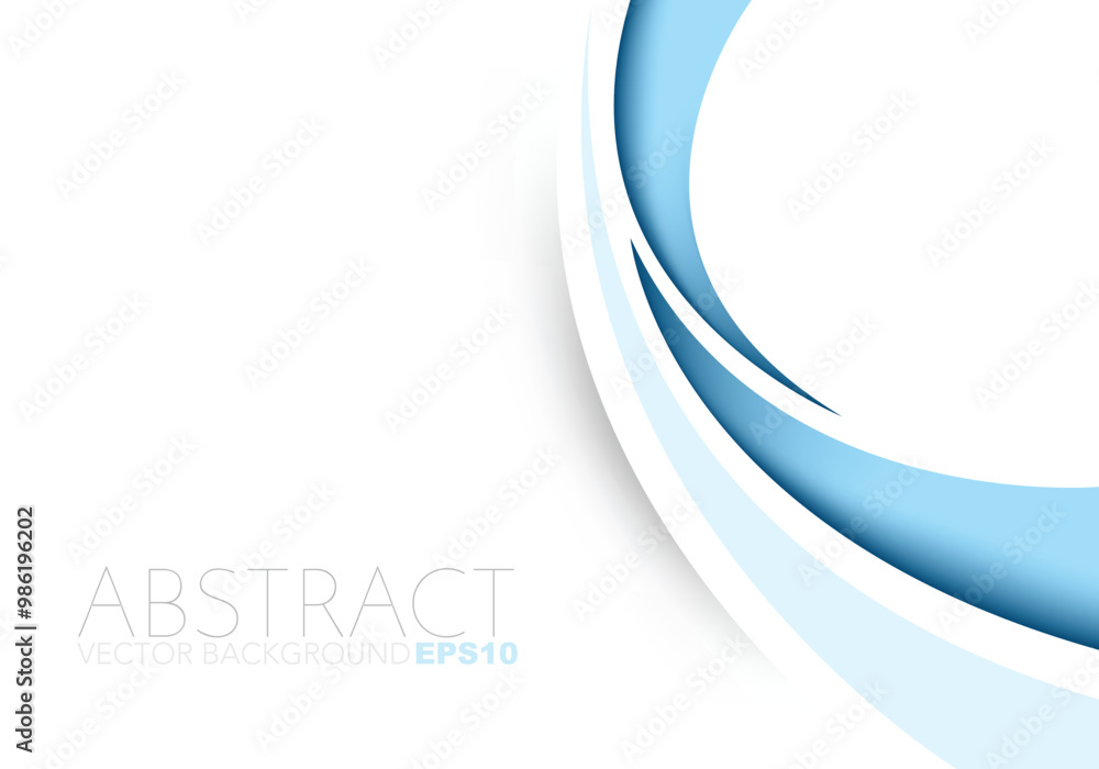 graphic vector curve line overlap background for text and message ...