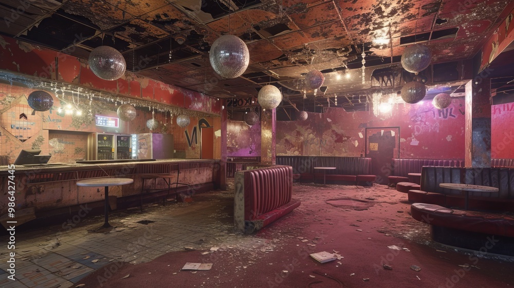 once-exclusive VIP nightclub now converted into a community center. The ...