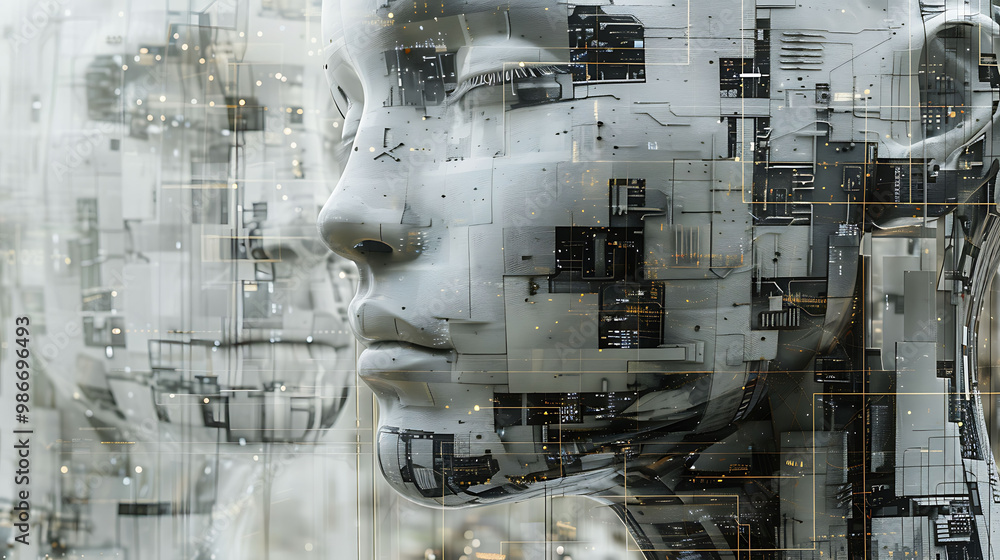 Ai digital archives for arts and culture visualized in a poster where ...