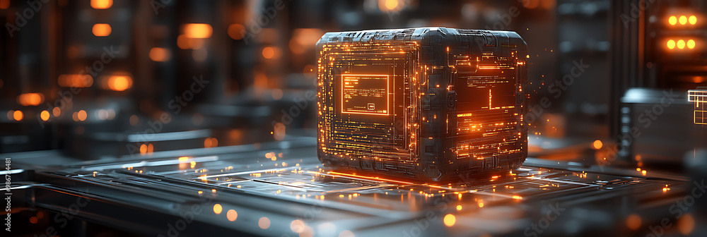 Aipowered packaging solutions logistics automation depicted in a ...