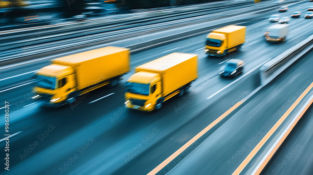 Illustration Stock Logistics automation revolutionized AI in autonomous ...