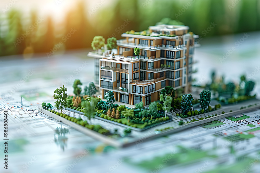 Ilustración de Stock Roadmap visualizing market trend analysis real ...